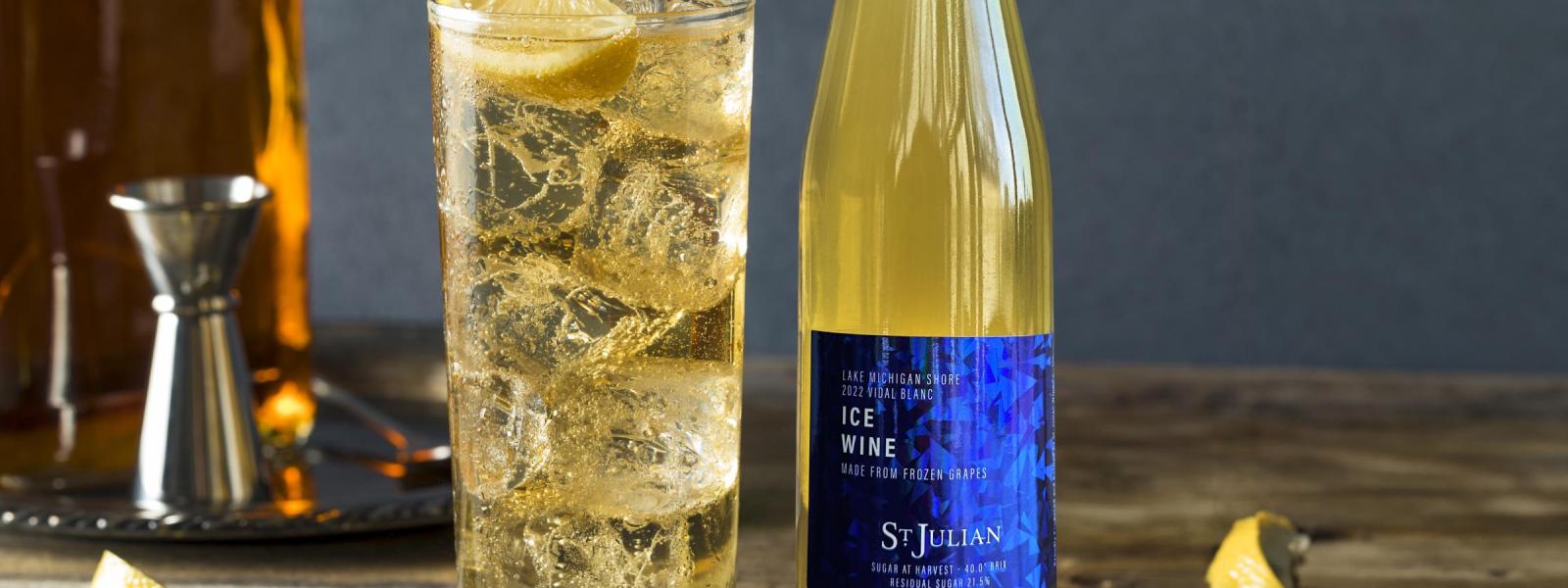 Vidal Blanc Ice Wine Spring Fizz | St. Julian Winery