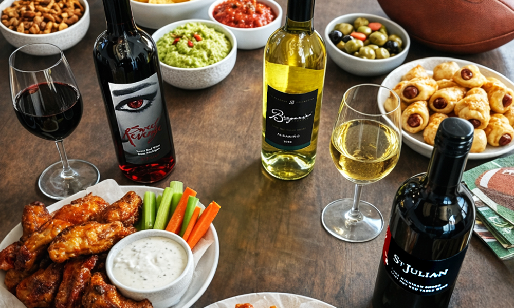 Score Big with the Perfect Pairing of Wine and Football - St. Julian