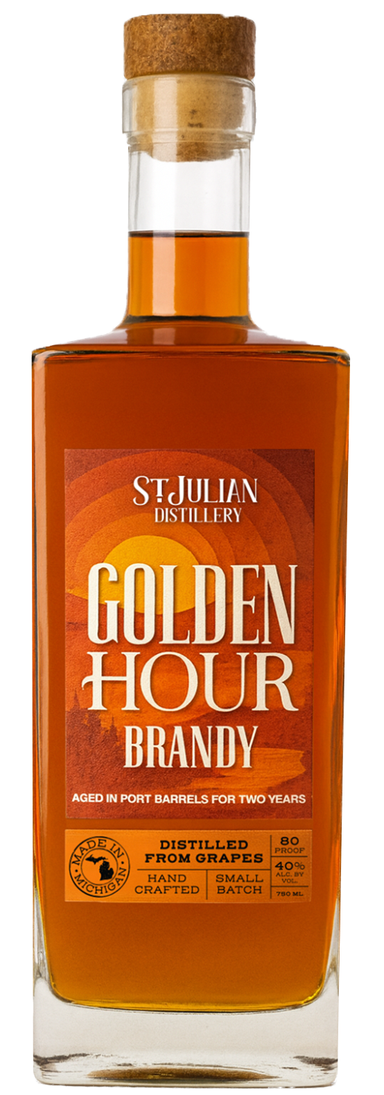 Golden Hour Brandy - St. Julian